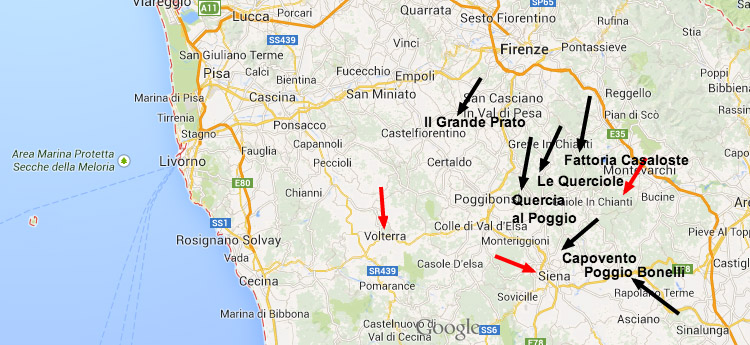 Ontdek de Chianti streek tussen Firenze en Siena